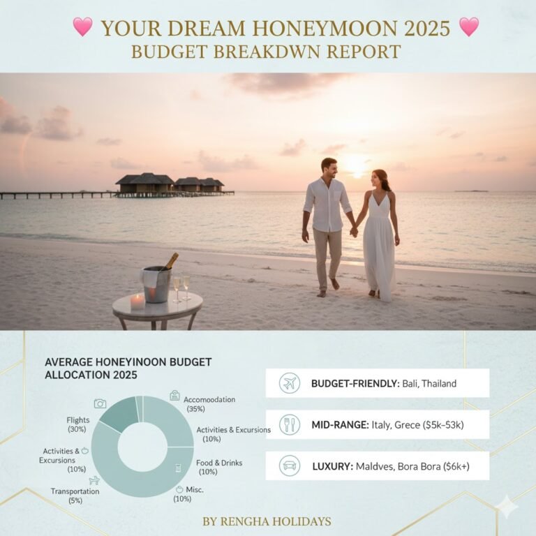 Your Dream Honeymoon 2025: Budget Breakdown Report by Rengha Holidays - megamalai